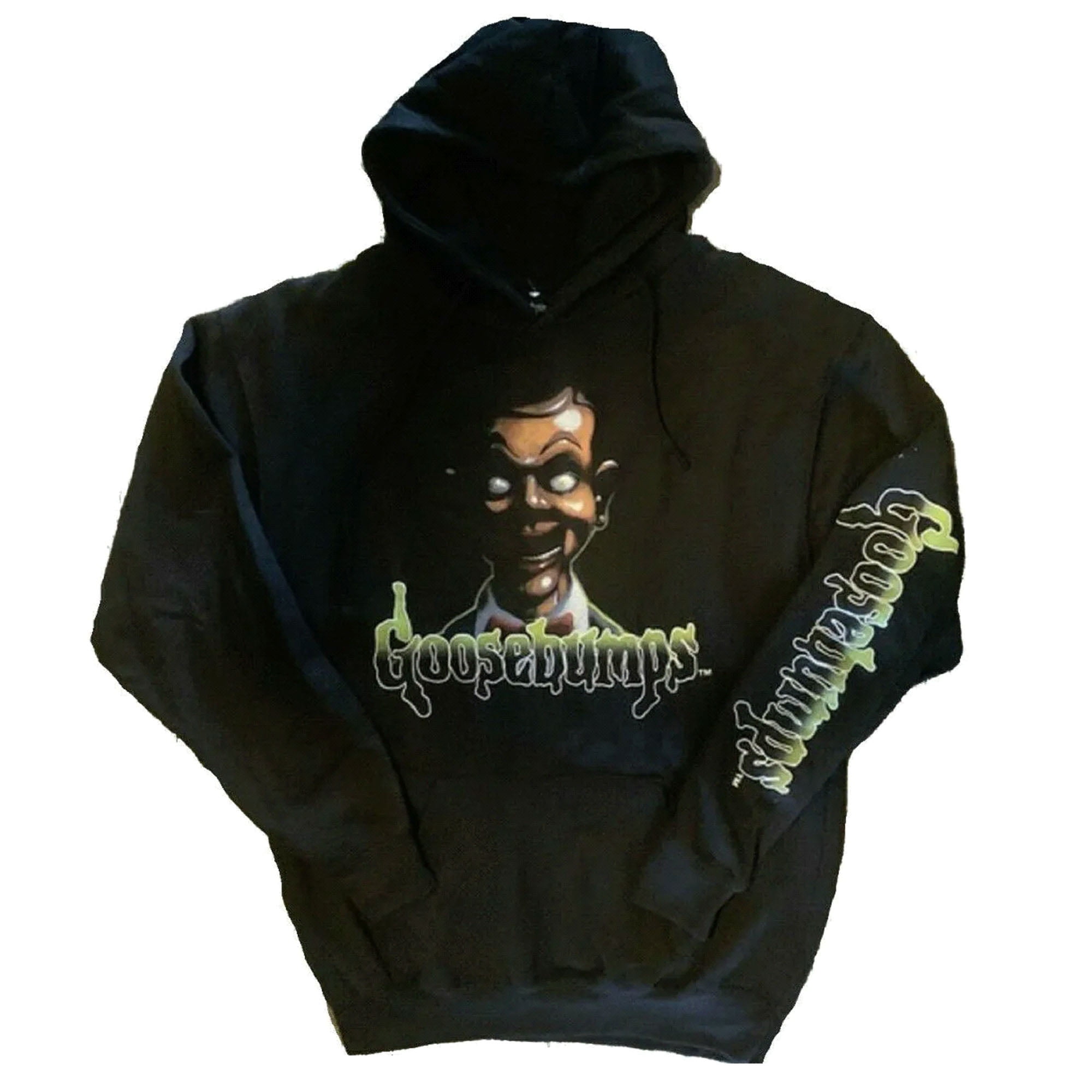 Goosebumps Men's Black Hooded Sweatshirt (Medium) - Walmart.com