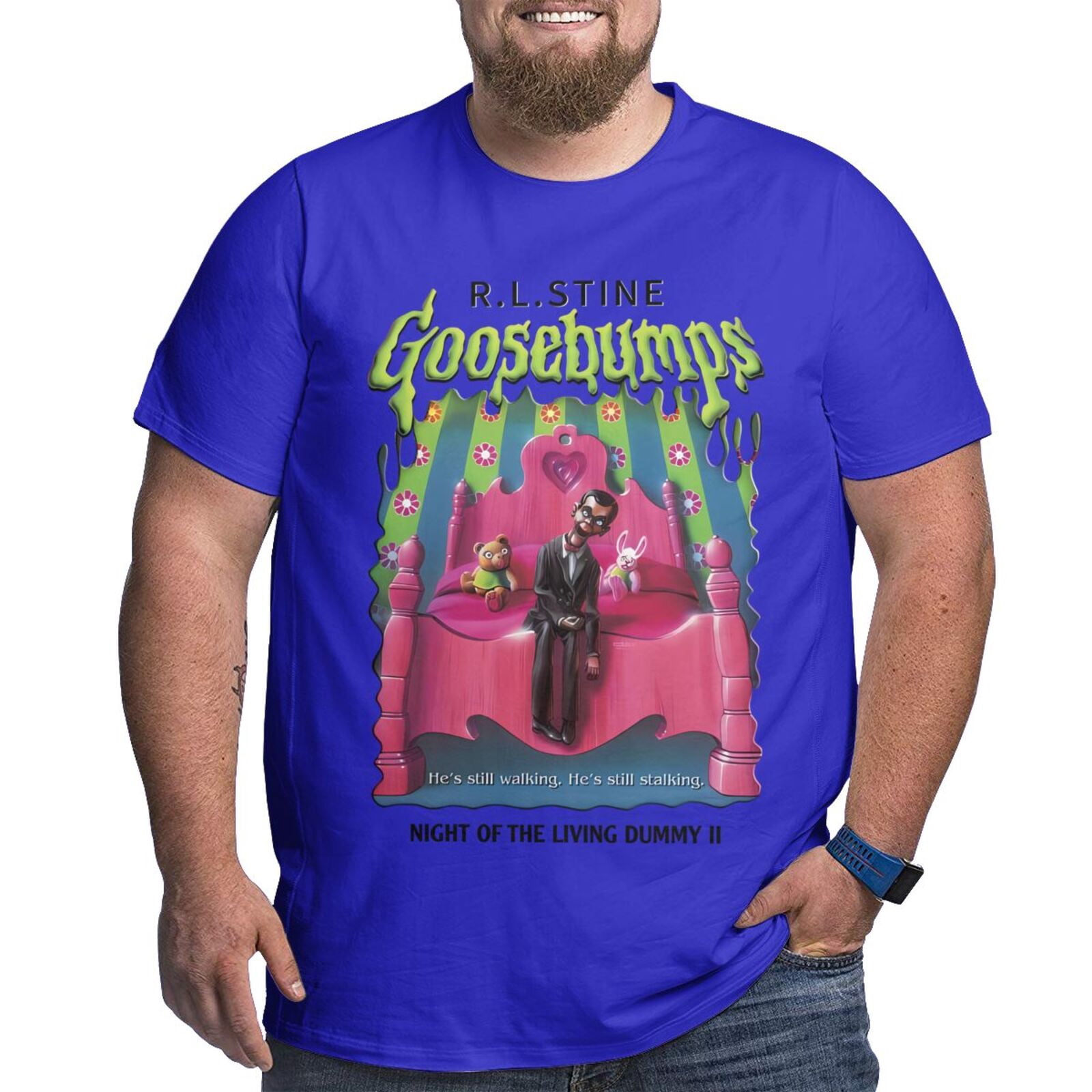 Goosebumps Men’s Short Sleeve Graphic T-shirt Collection - Walmart.com