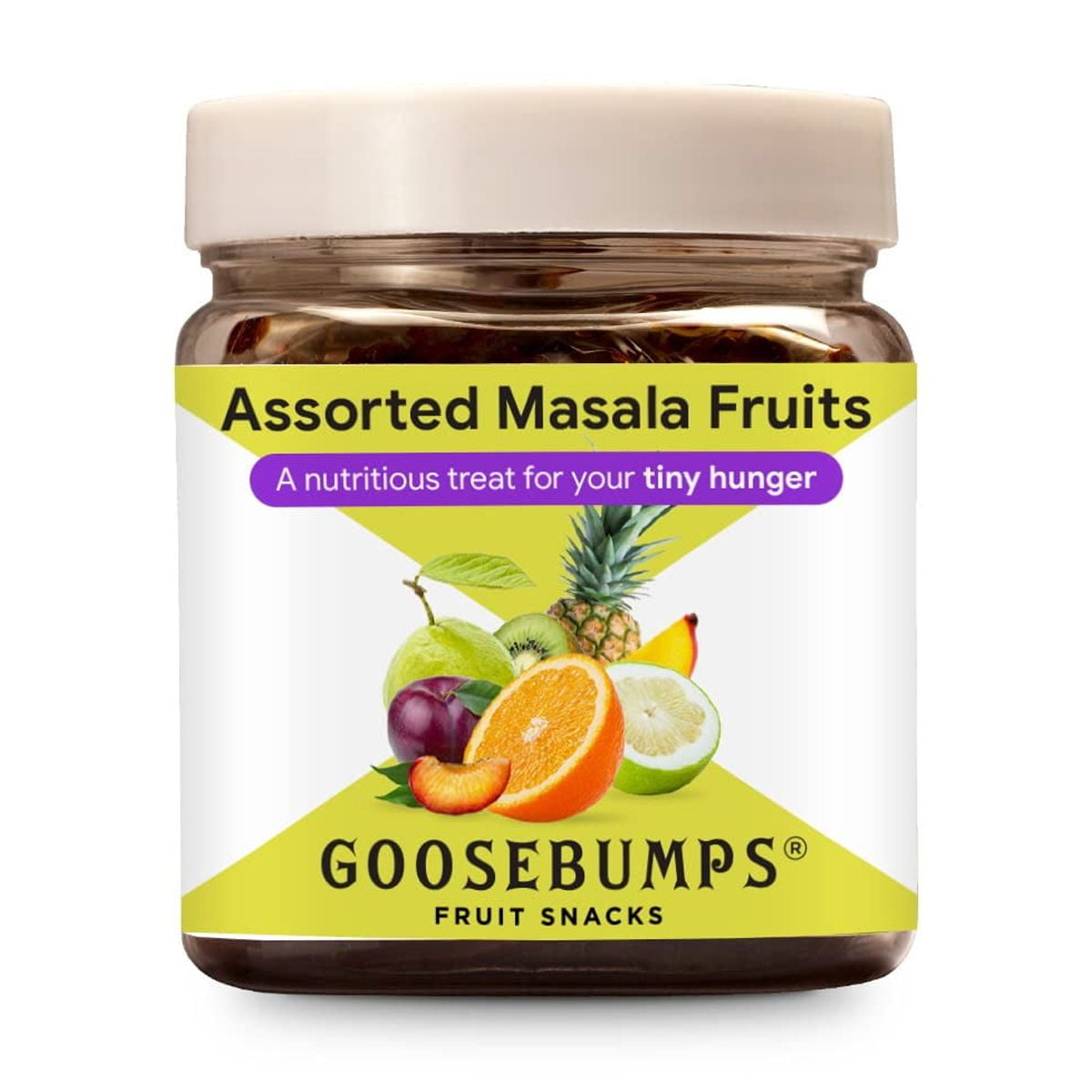Goosebumps Pickles Assorted Masala SAF21 Fruits | Dehydrated Mix Fruit ...