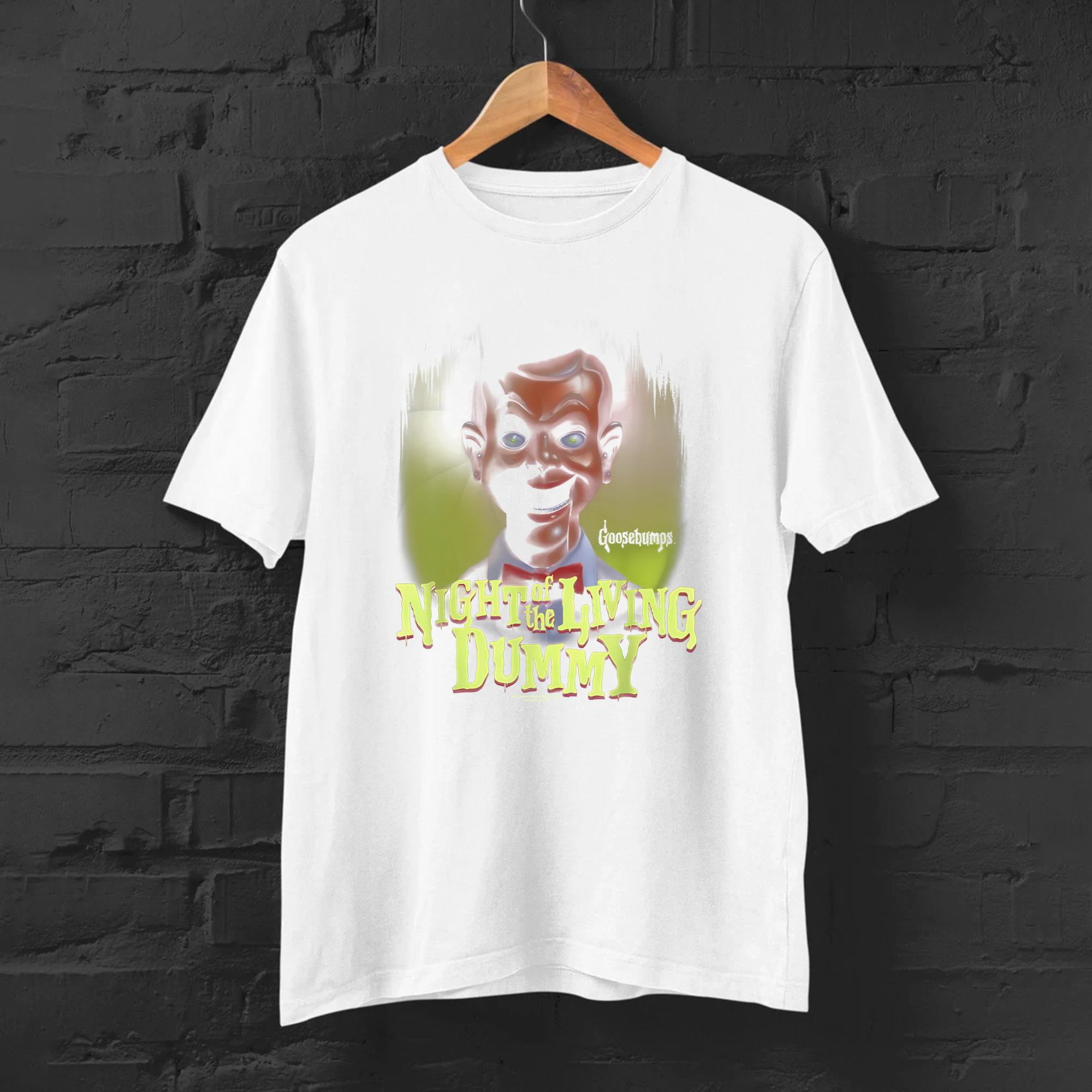 Goosebumps Slappy Night Of The Living Dummy Cover Poster Shirt Gift ...