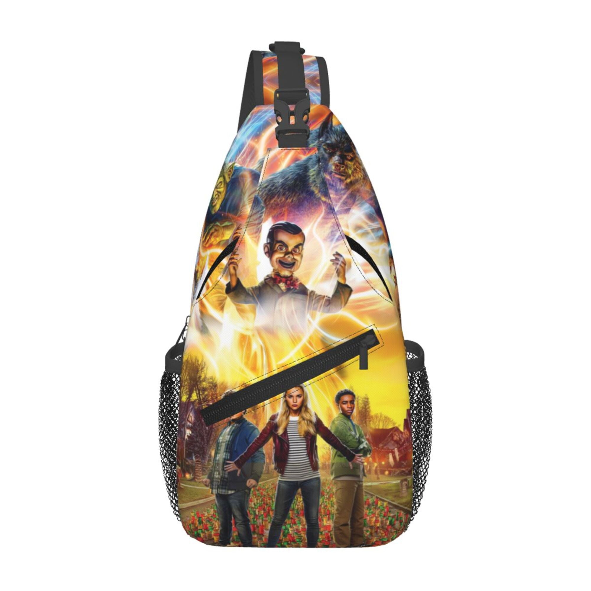 Goosebumps Sling Bag Crossbody Sling Backpack Chest Bag Daypack Purses ...