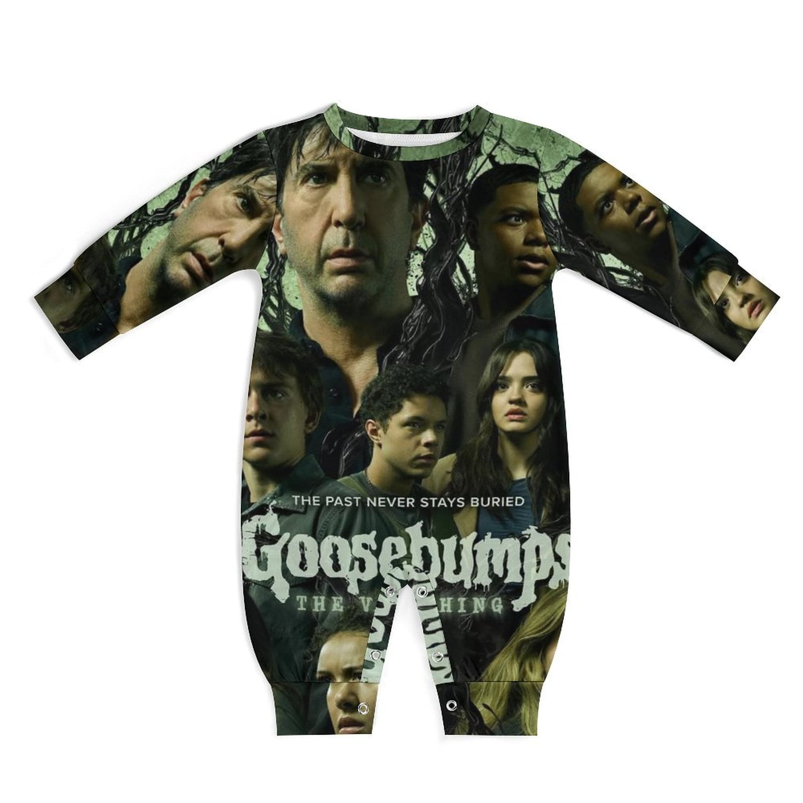 Goosebumps The Vanishing Baby Rompers One-Piece Long Sleeve Jumpsuit ...