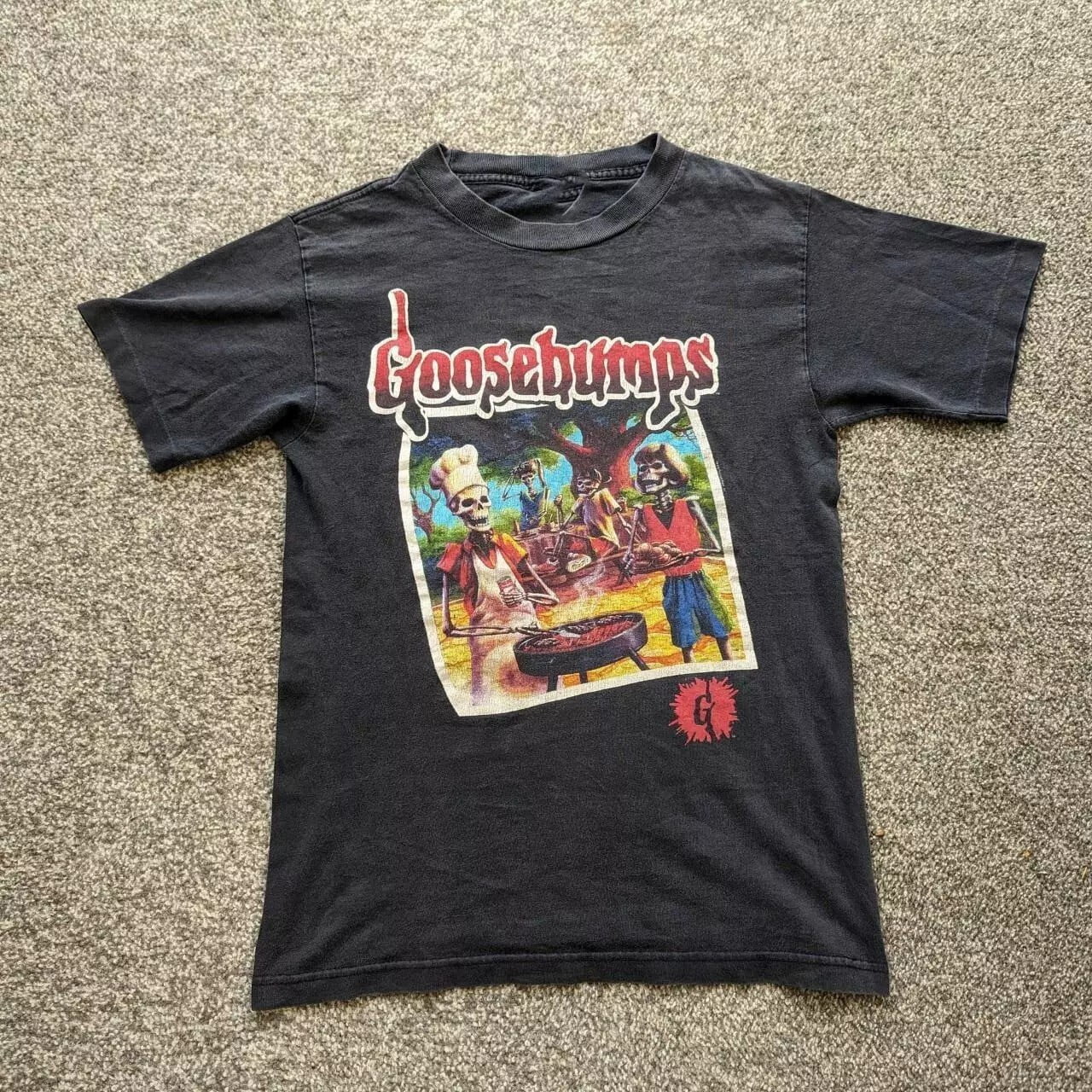 Goosebumps remake Black T shirt Unisex tee vtg - Walmart.com