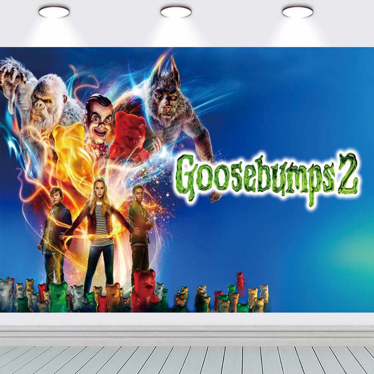 Goosebumps school Backdrop Background Banner Birthday Party Supplies ...