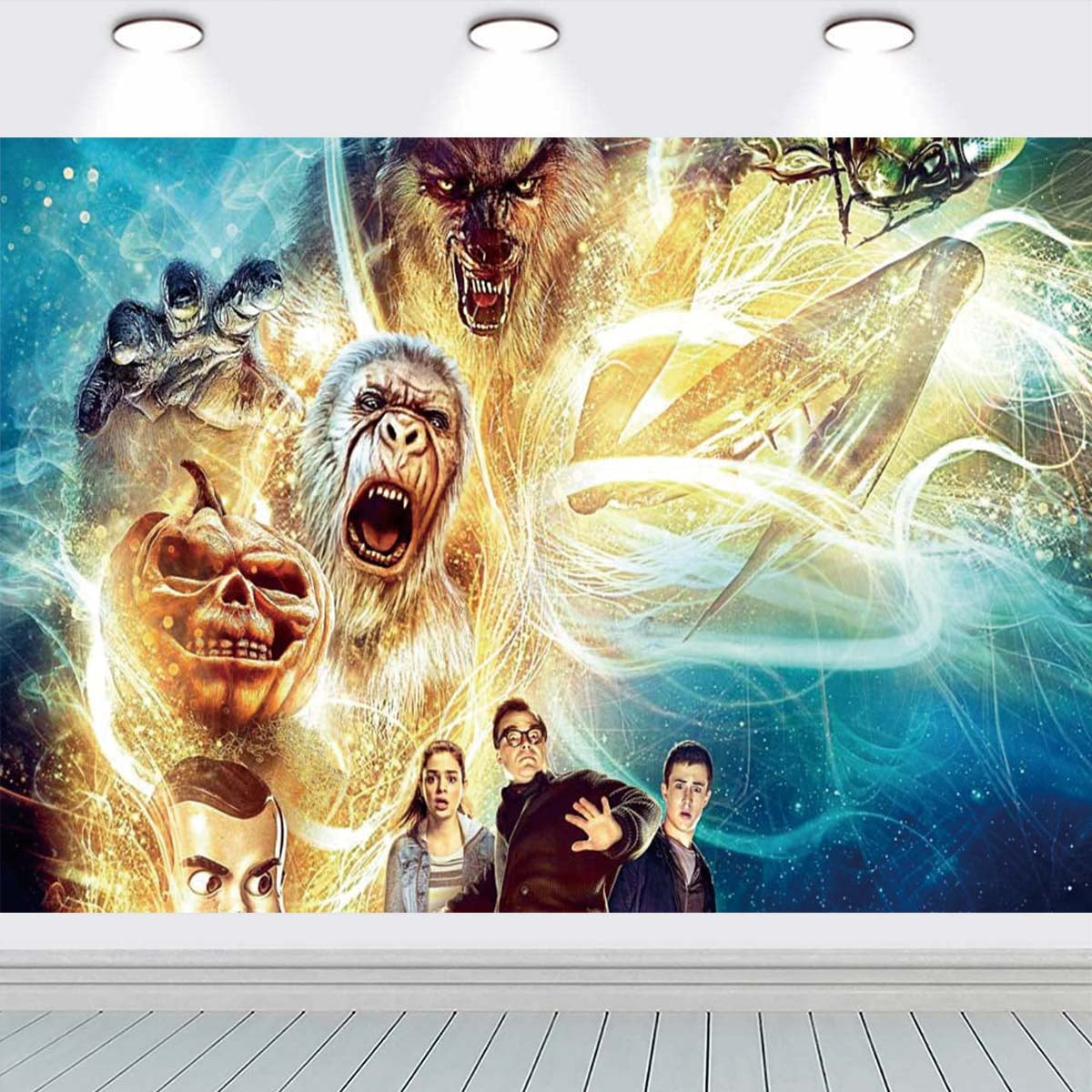 Goosebumps school Banner Backdrop Background Taspestry Wall Decor ...