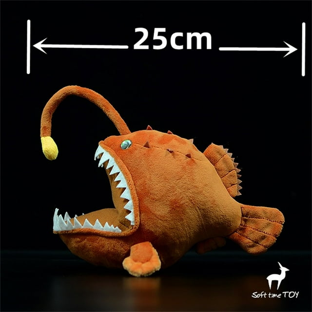 Goosefish High Fidelity Monkfish Plushie Lophius Americanus Plush Toys ...