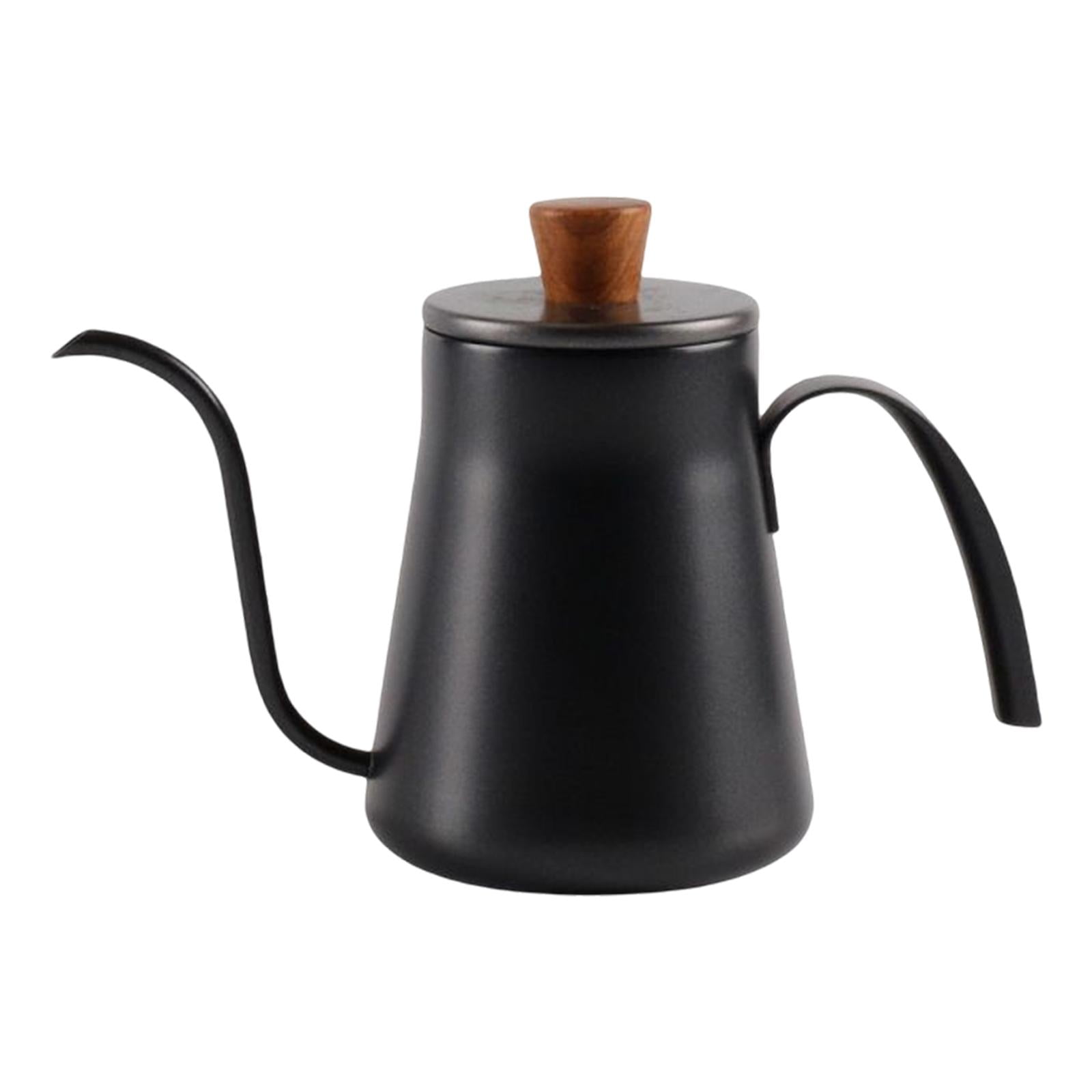 Gooseneck Coffee Kettle Drip Teapot Kettle Hot for Coffee Maker, Black ...