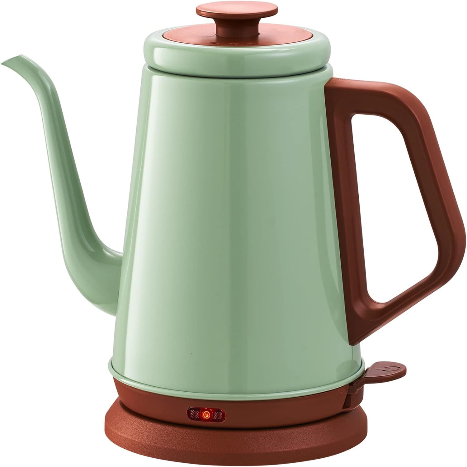 Gooseneck Electric Kettle(1.0L), 100% Stainless Steel Classic Pour Over ...