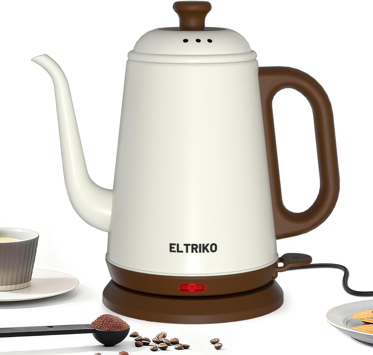 Gooseneck Electric Kettle, 1L Water Boiler, Pour Over Coffee & Tea ...