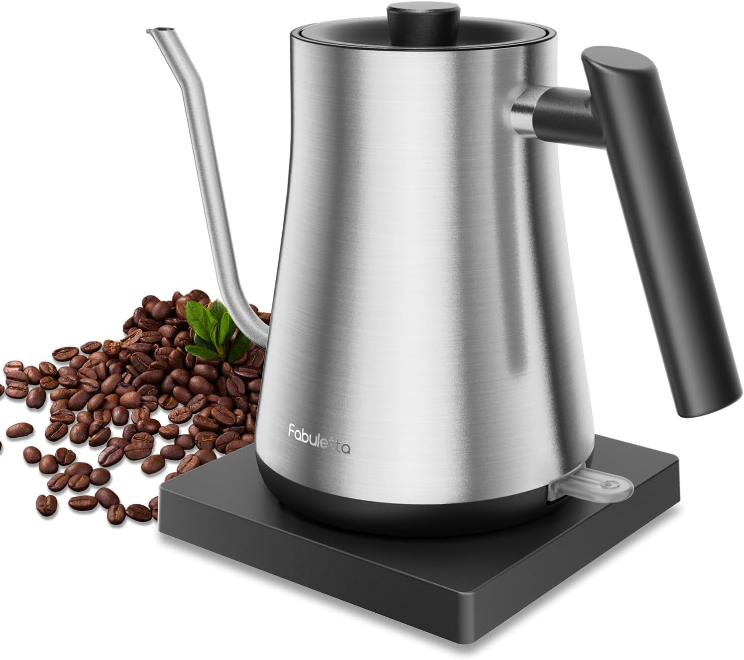 Gooseneck Electric Kettle Fabuletta 1500W Ultra Fast Boiling Water ...