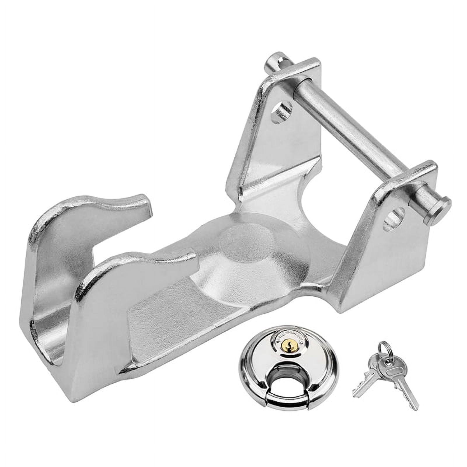 Gooseneck Hitch Lock W/Keyed Padlock, Model TL-50 Coupler Trailer Lock ...