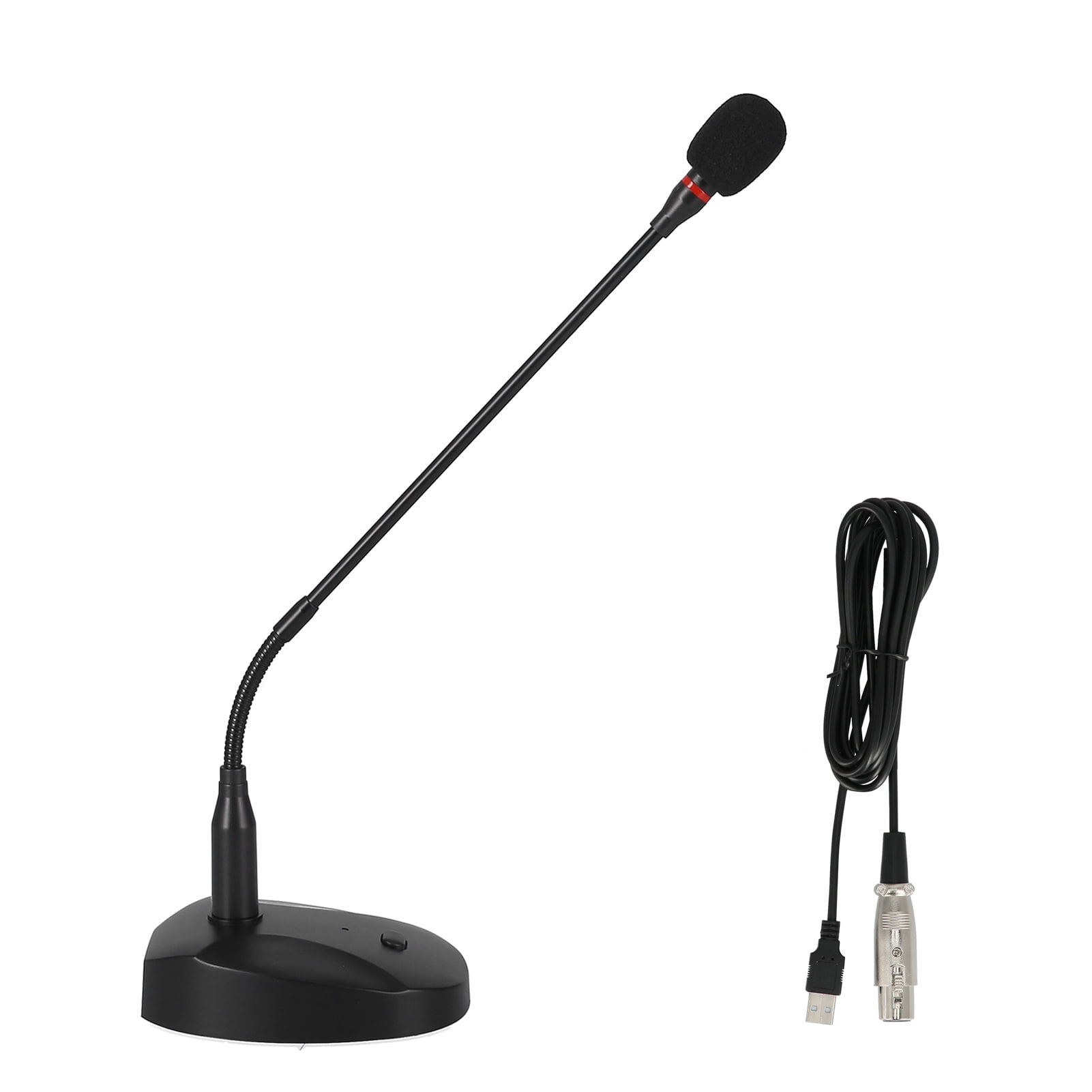 Gooseneck Microphone Stable Non‑Slip Conference Microphone for Online ...