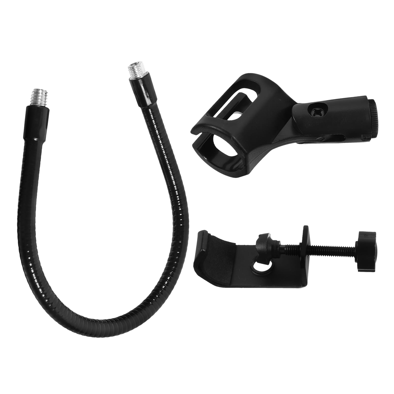 Gooseneck Microphone Stand Adjustable Rack Universal Desktop Mobile ...