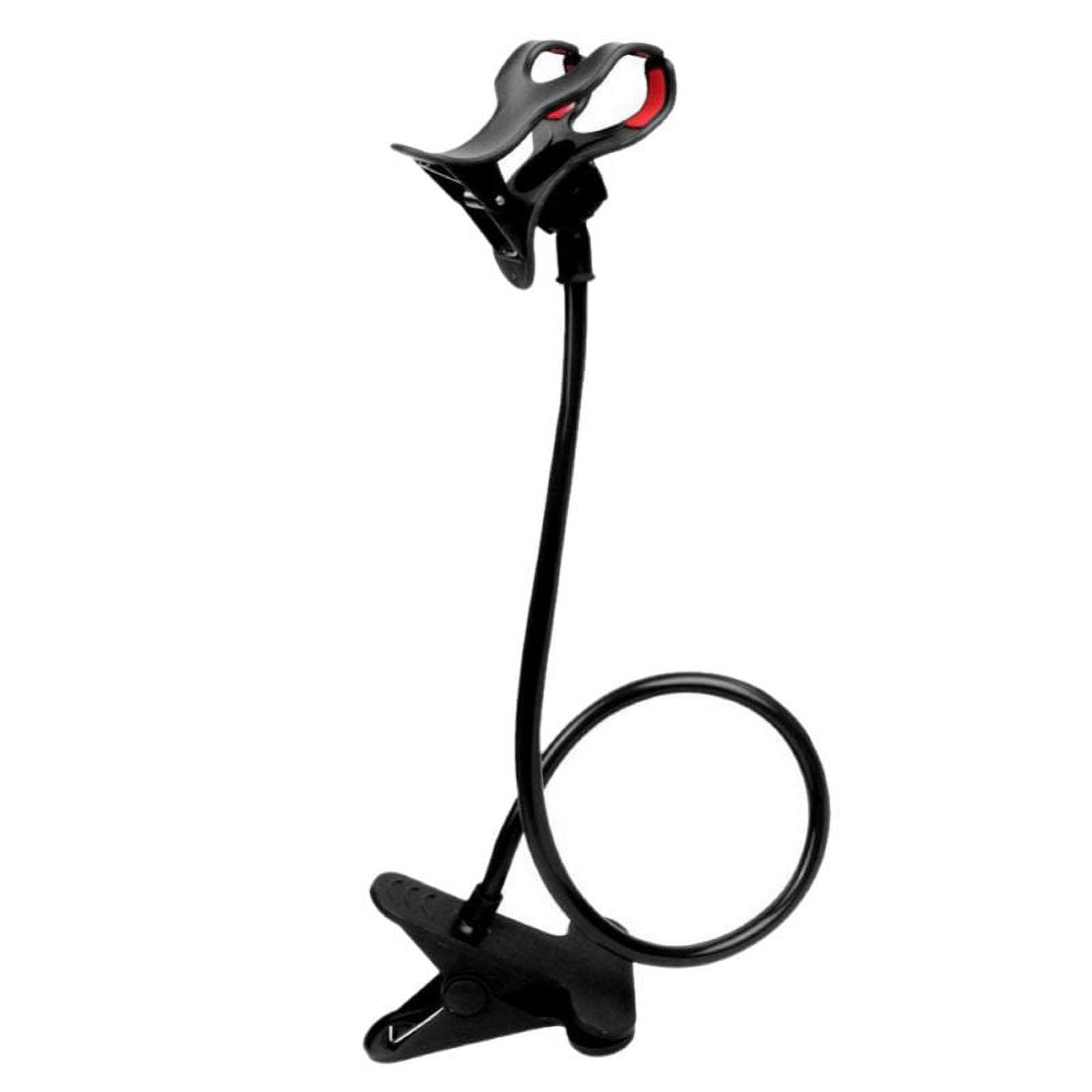 Gooseneck Phone Holder for Bed, Overhead Cell Phone Clip Clamp Mount ...
