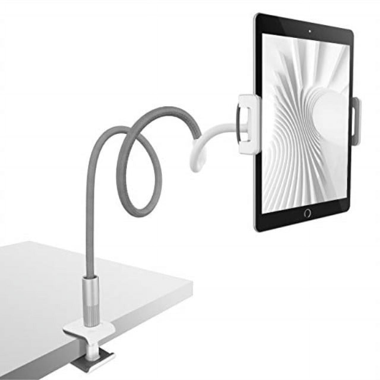 Gooseneck Tablet Holder, Lamicall Tablet Stand: Flexible Arm Clip ...