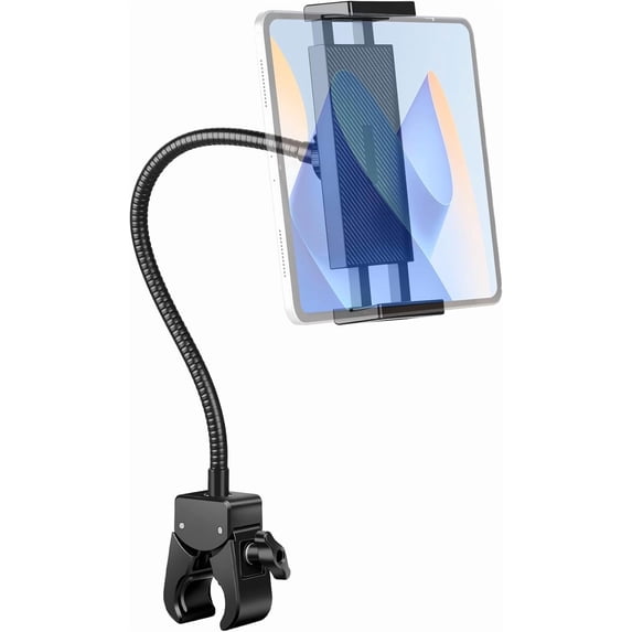 Gooseneck Tablet Holder, iPad Holder for Stroller/Treadmill/Golf Cart ...