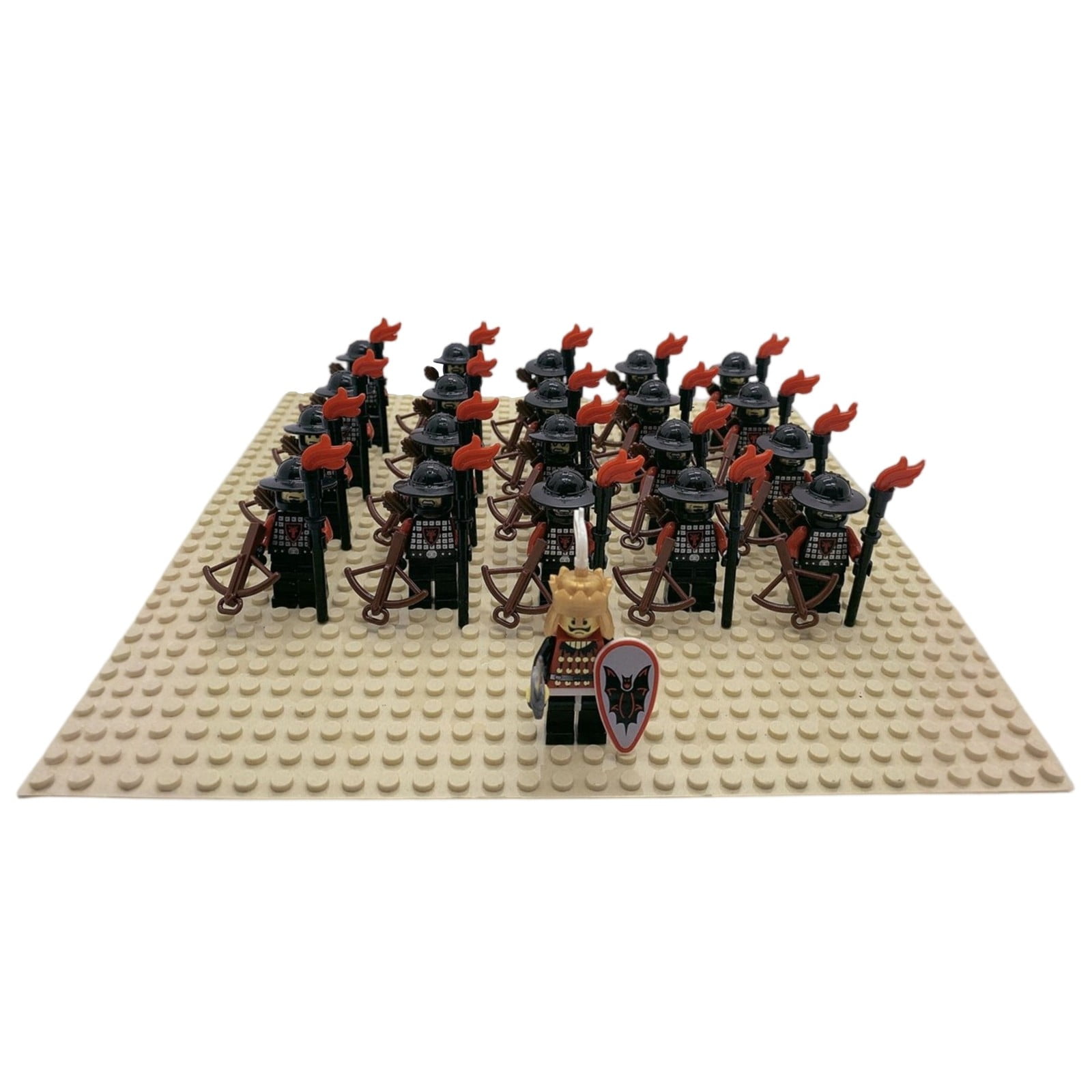 Goote Golden Knight Soldier Formation Building Blocks Figure Toys Set ...