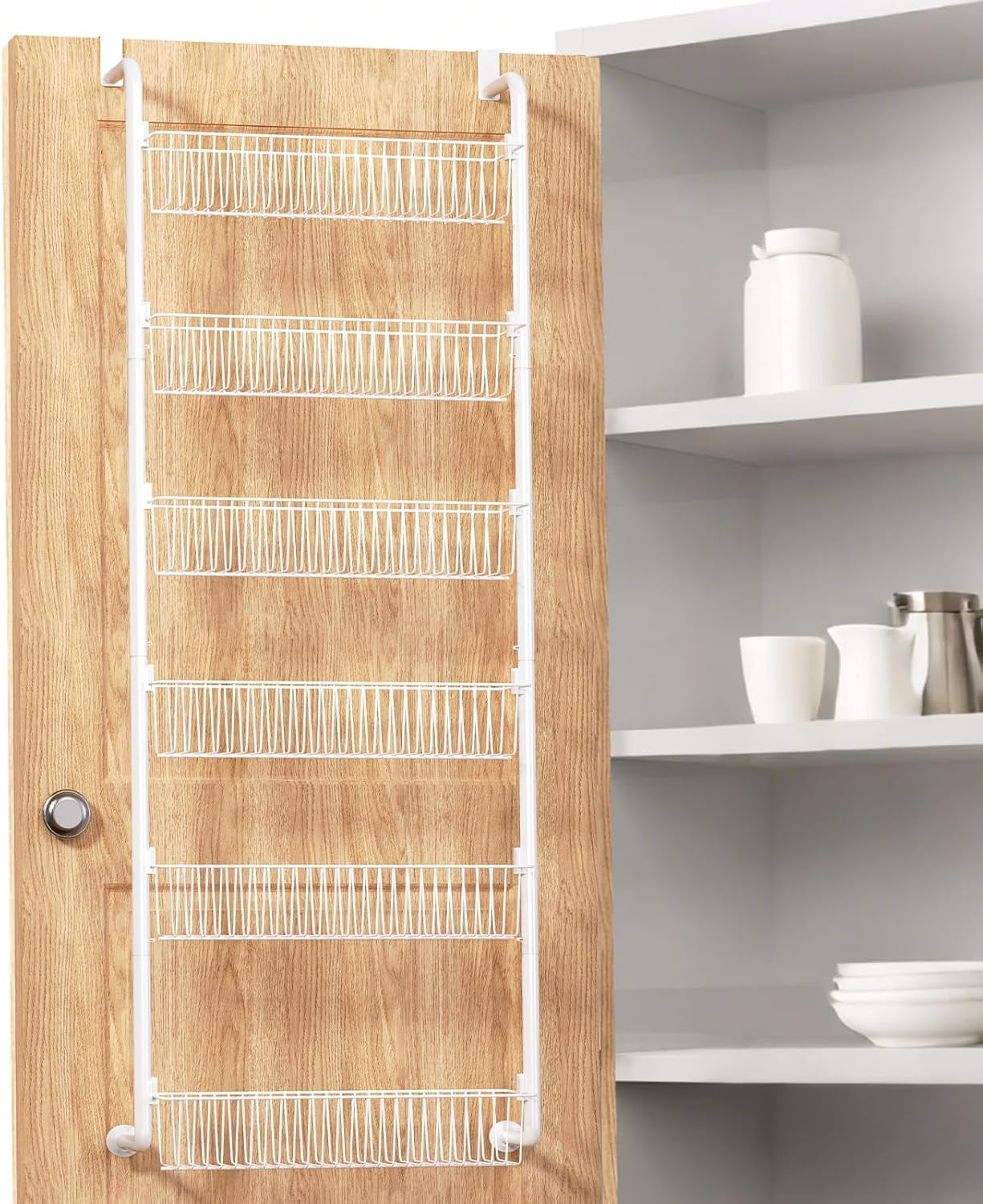 Goovilla Over The Door Pantry Organizer, 8-Tier Pantry Organization and ...