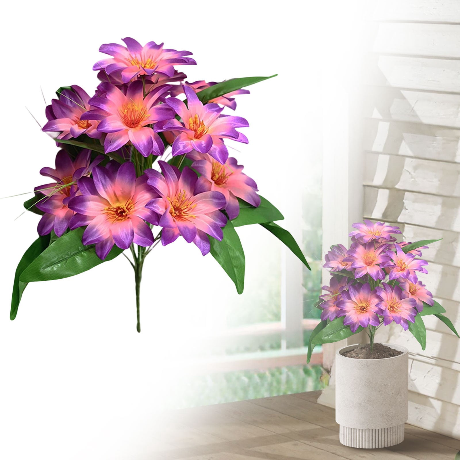 Goowood Artificial West Bouquet Flowers For Home Decor Wedding ...