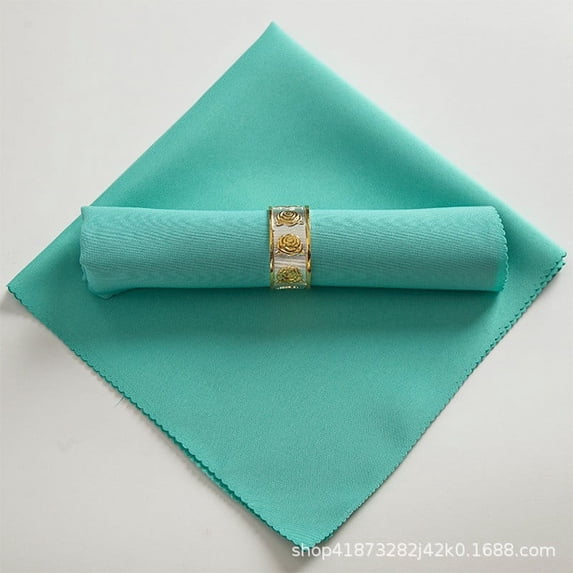 Goowood Cloth Napkins 6 pack Reusable Soft Cotton Blend Dinner Napkins ...