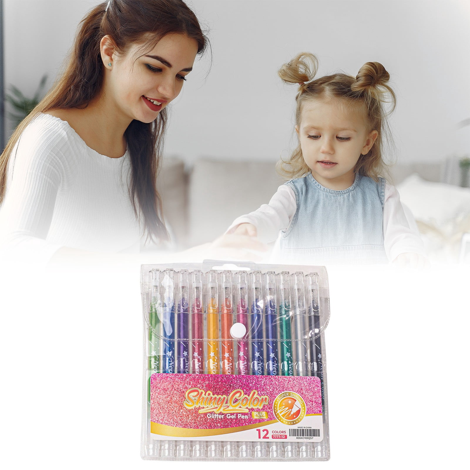 Goowood Glitter Gel Pen Metallic Gel Pens For Coloring Glitter Pens For ...