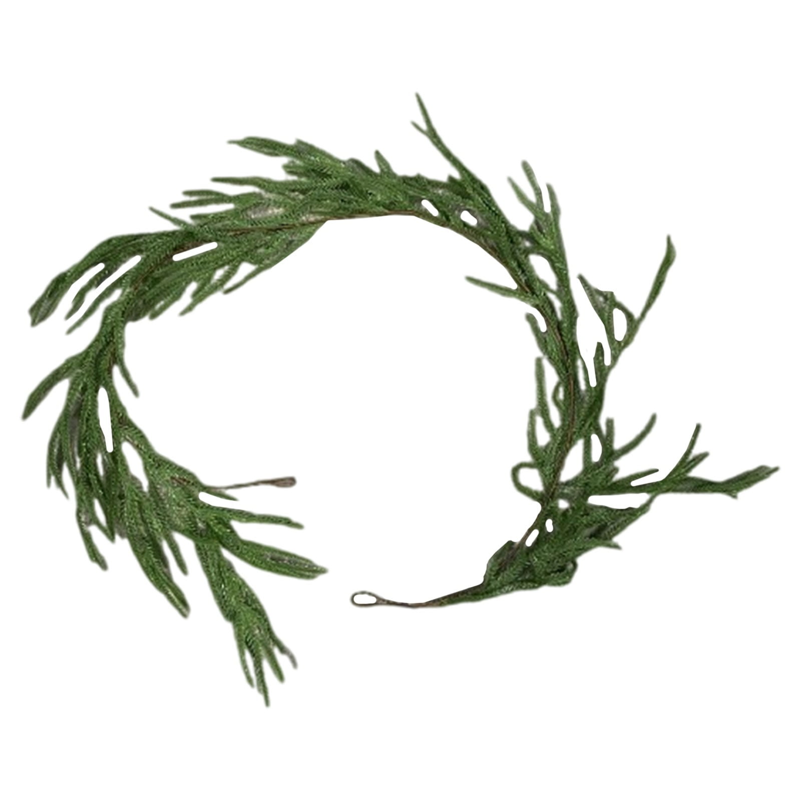 Goowood High-End 5FT Realistic Long Needle PE Christmas Garland, Soft ...