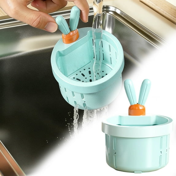 Goowood Kitchen Drain Strainer | Anti Clog Cute Catcher Easy Drain ...