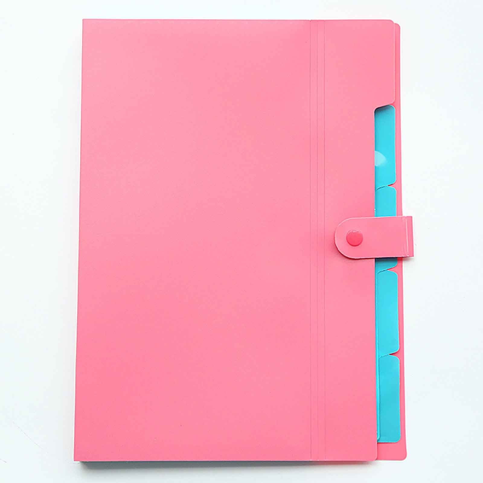 Goowood Letter Paper Expanding File Folder Pockets Accordion Document ...