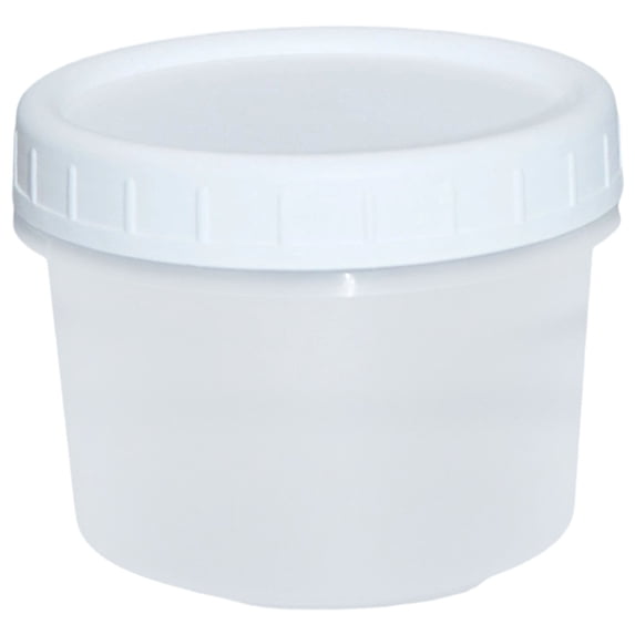 Goowood Plastic Food Storage Containers with Lids 120ml Airtight Jars ...