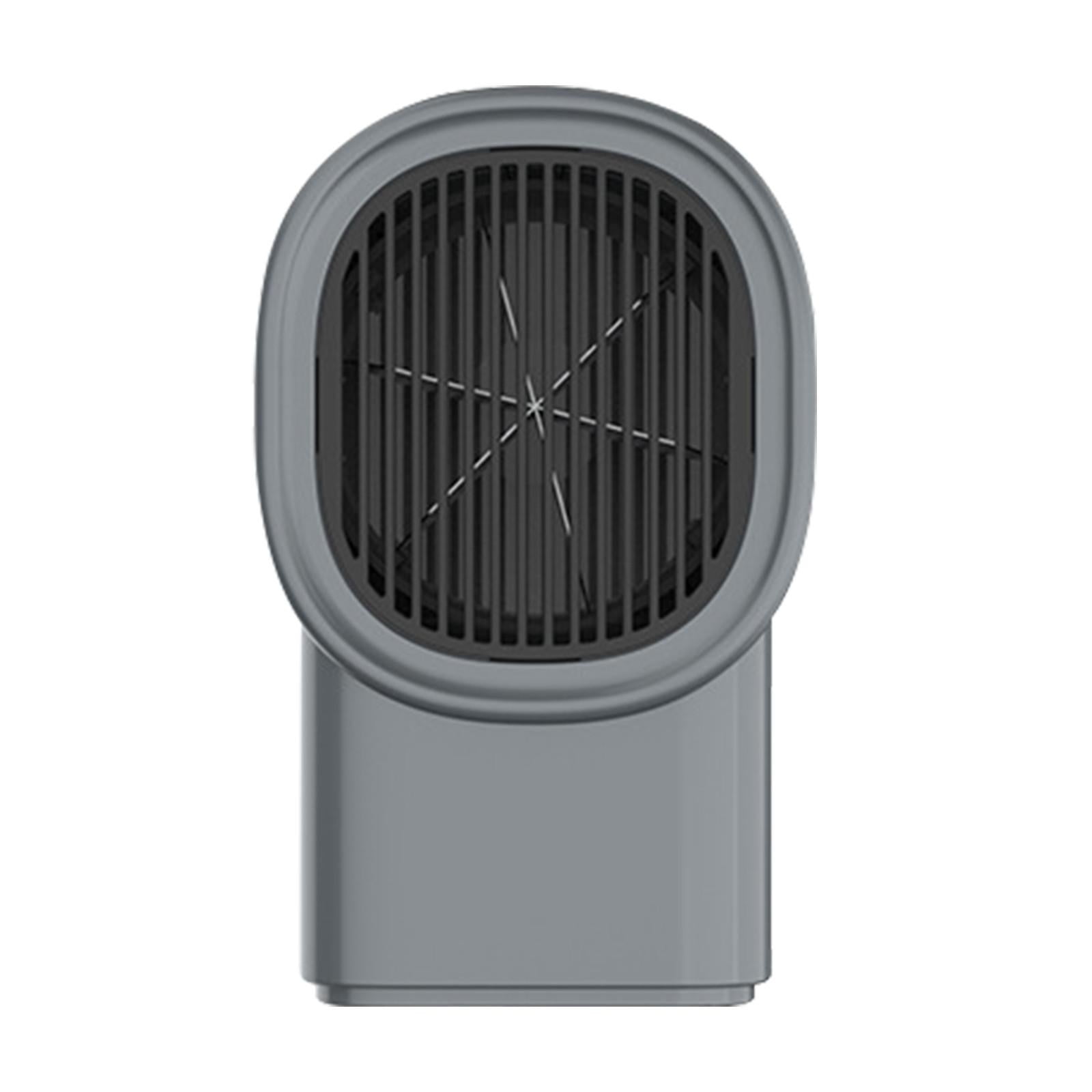 Goowood Portable Ceramic Space Heater 800W, Quiet Mini Desk Desktop ...