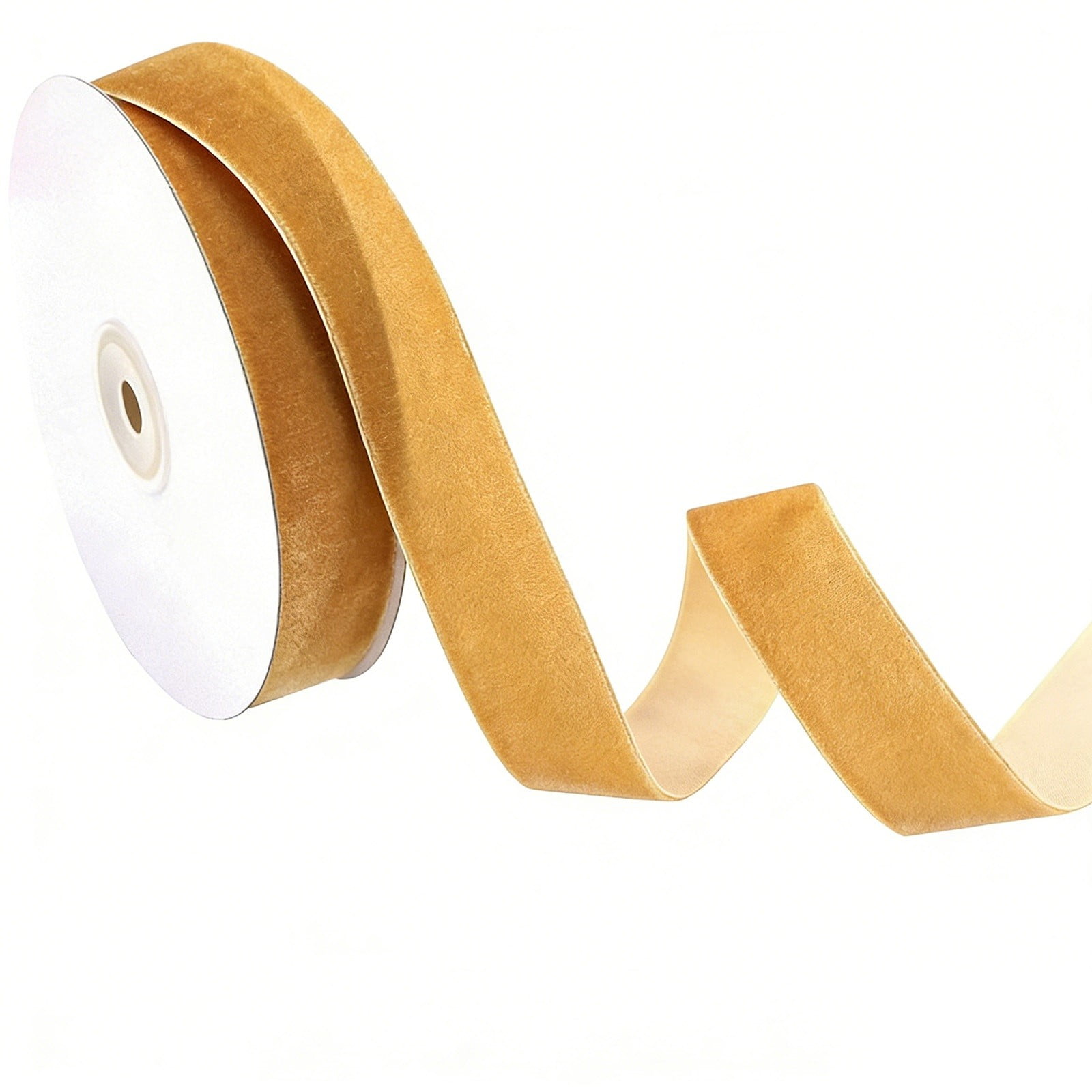 Goowood Velvet Ribbon 2.5cm Soft Fabric Ribbon For Wrapping Crafts And ...