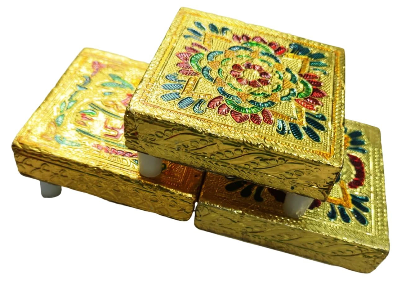 Gopal Shingar Pooja Chowki Laddu Gopal bajot mataji patla Thakorji ...