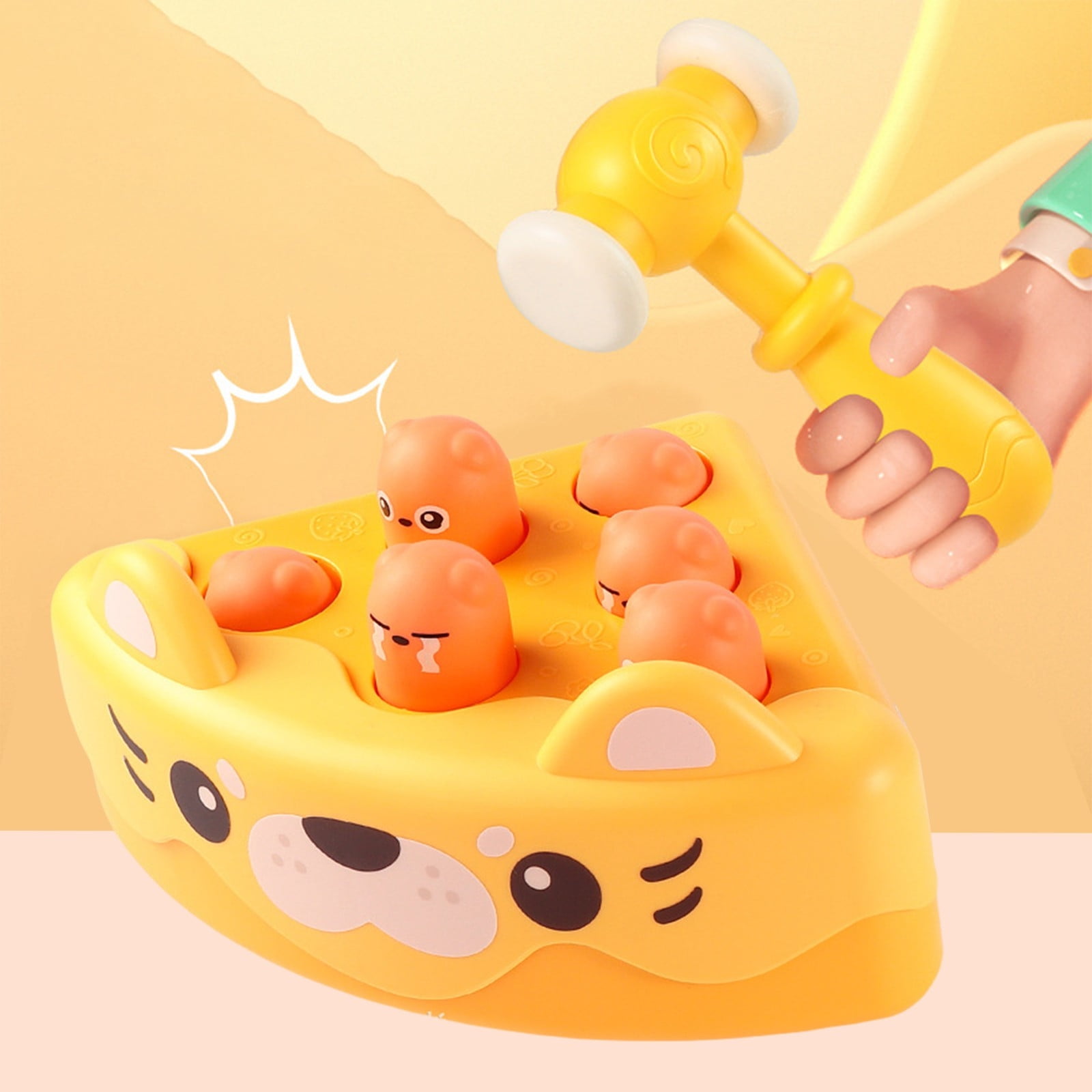 Gopher Cake Toy for Kids with Hammers, Interactive Puzzle Game, Parent ...