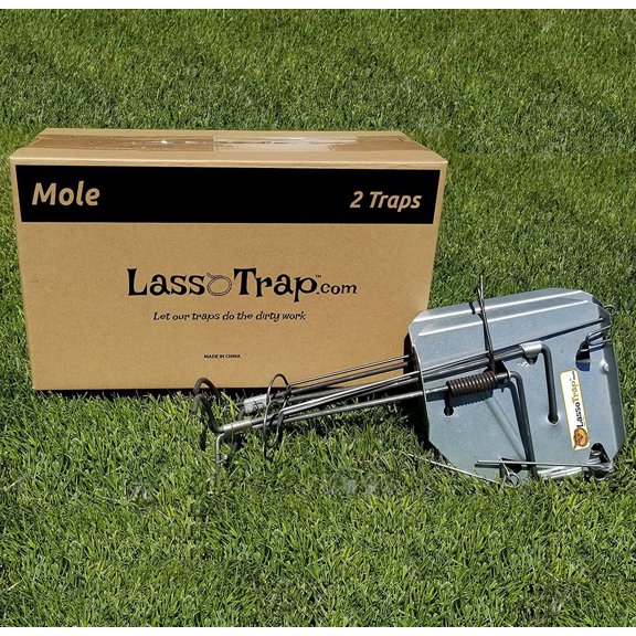 "GopherHawk Single Trap for Gophers and Moles, Large Outdoor Areas, GH ...