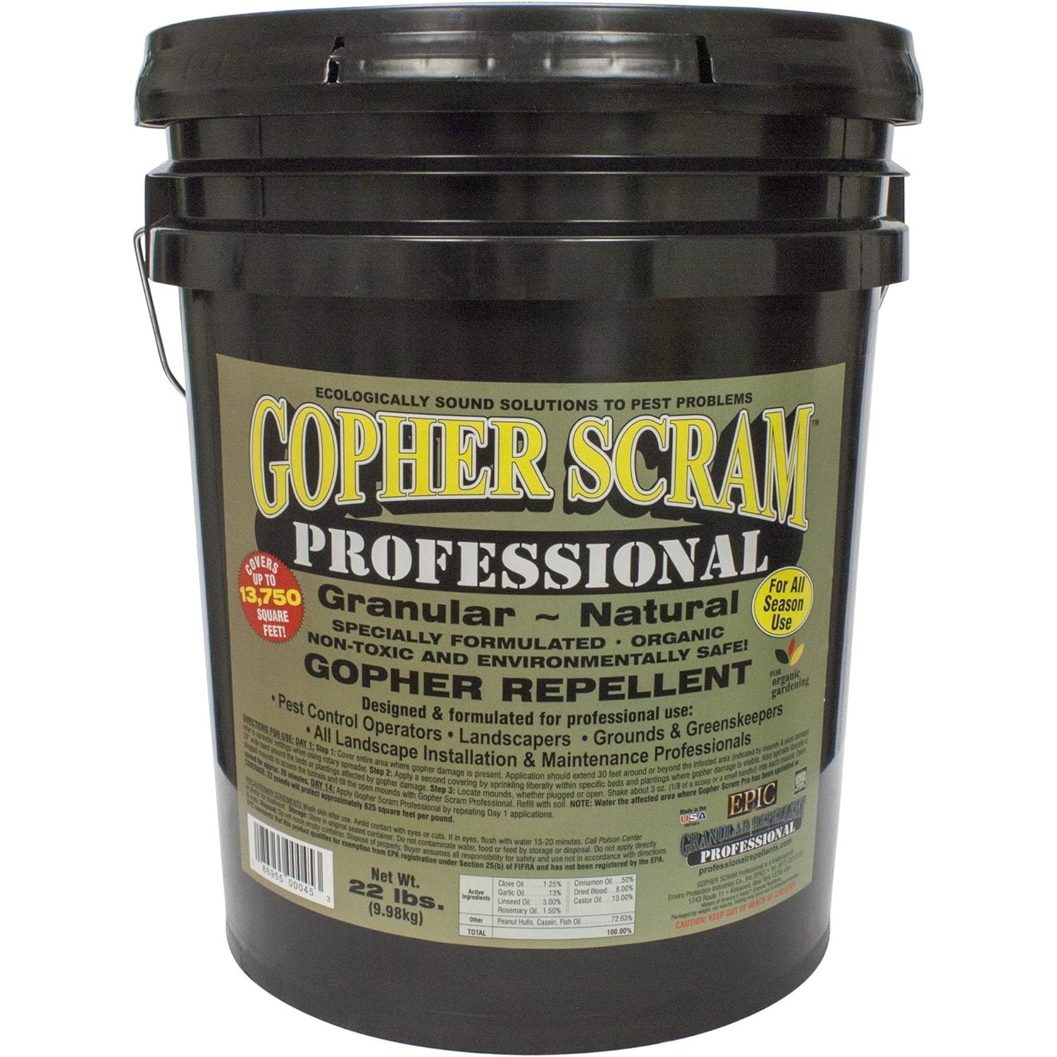Gopher Scram Professional 22lbs - Walmart.com