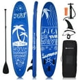Goplus 10' Inflatable Stand Up Paddle Board W/Carry Bag Adjustable ...