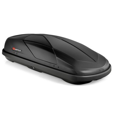 SportRack SR7017 Horizon Roof Mount Cargo Box, 17-Cubic Feet, Black ...