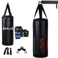 Goplus Kids Boxing Set with Punch Bag, Gloves, Skipping Rope, Hook ...
