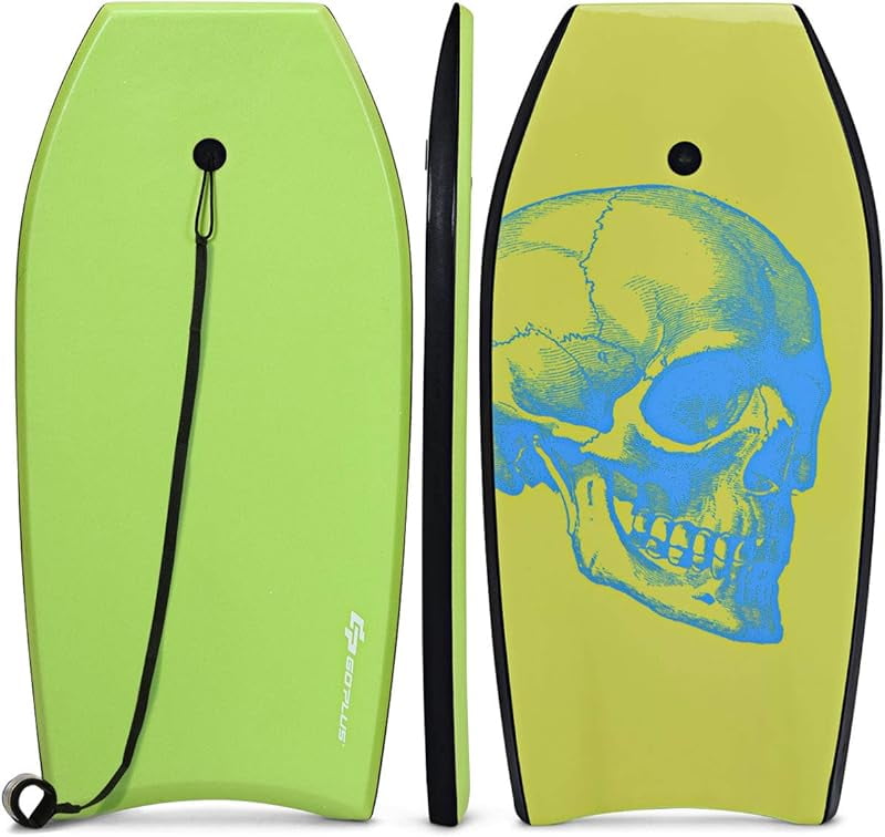 Goplus 41''/37''/33'' Lightweight Body Board for Beach, Surf Board with ...