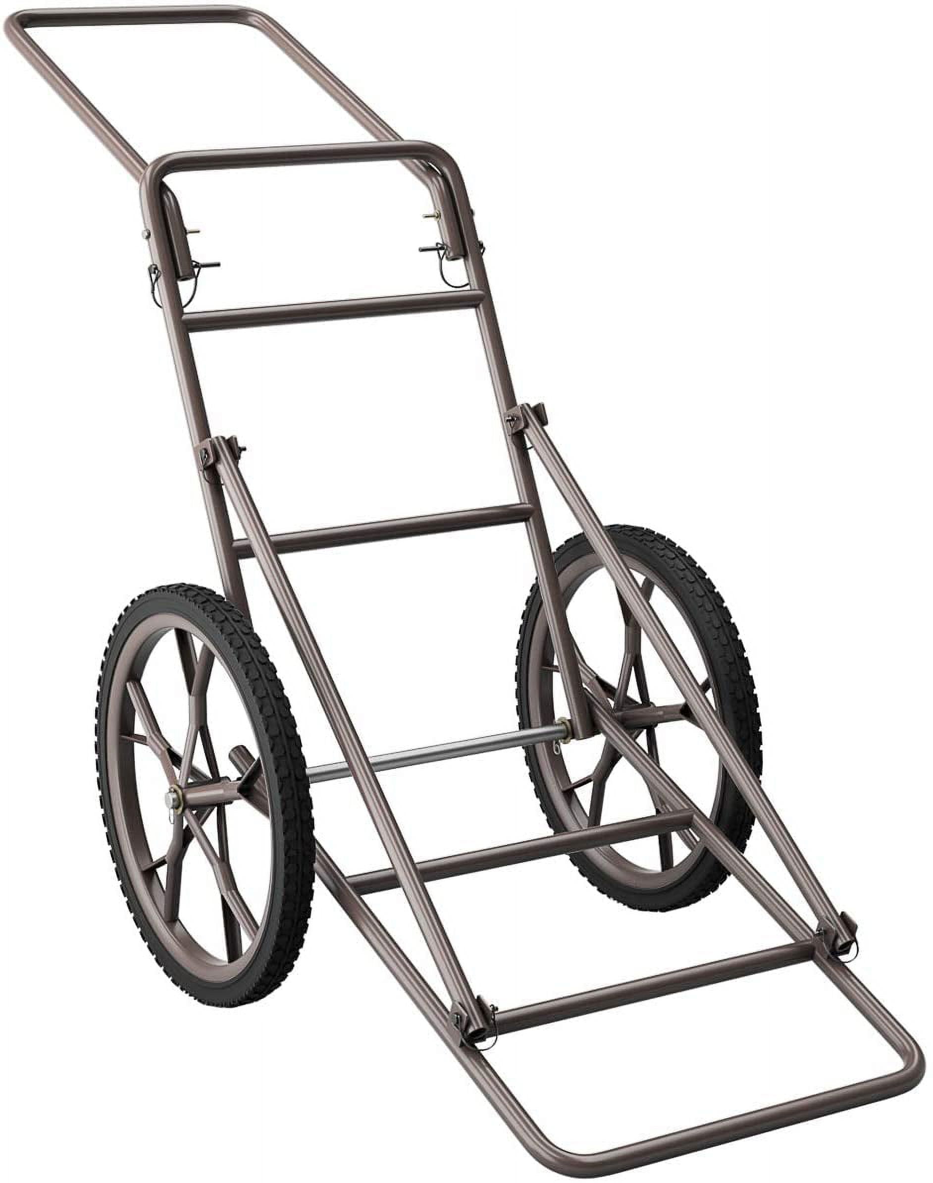 Goplus Folding Deer Game Cart, Utility Cart with Large Capacity, 500 ...