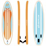 Goplus Large Inflatable SUP Board, Portable Paddle Board with 5D rings ...