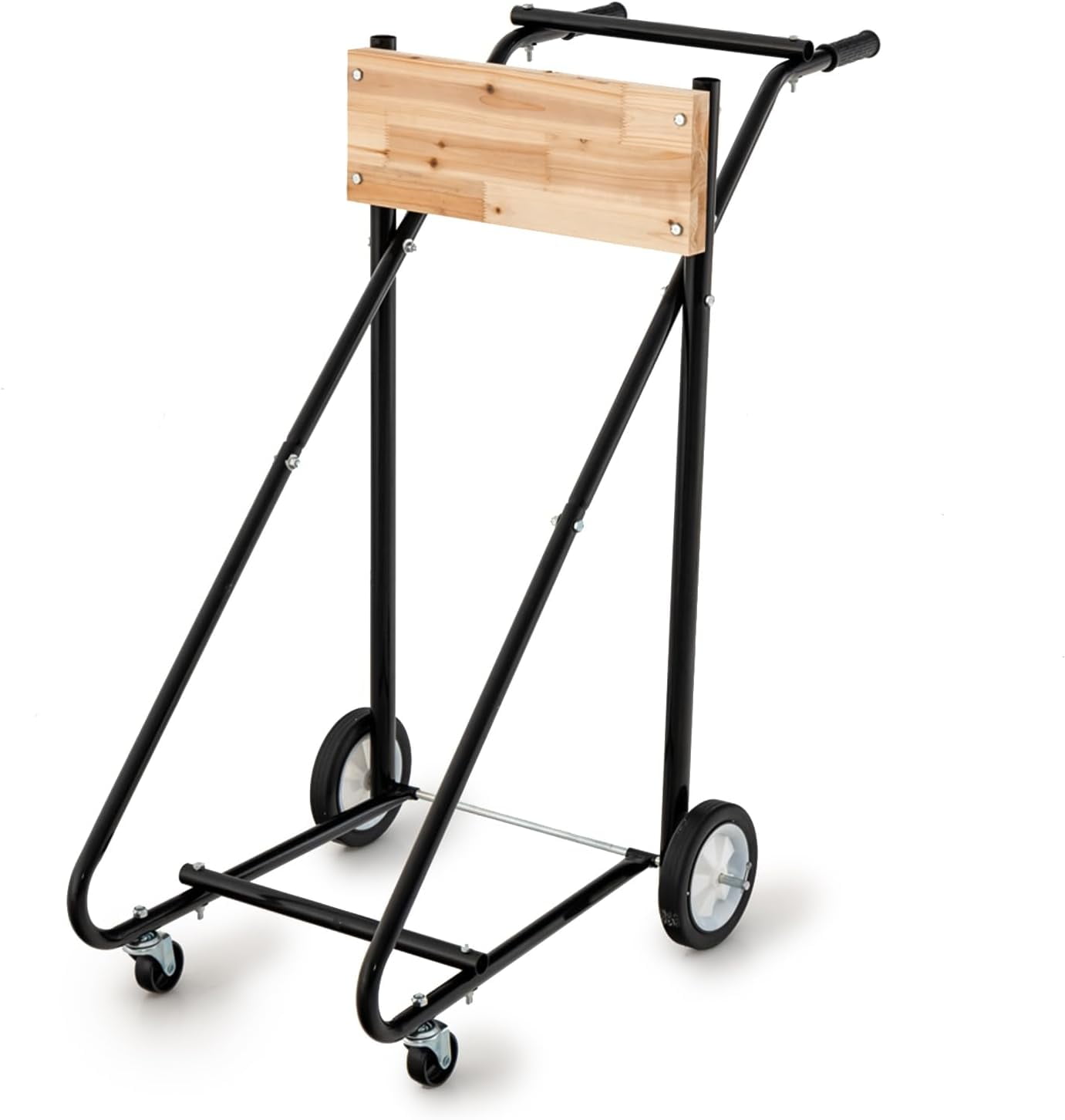 Goplus Outboard Boat Motor Stand, 330 LBS Heavy Duty Engine Carrier ...