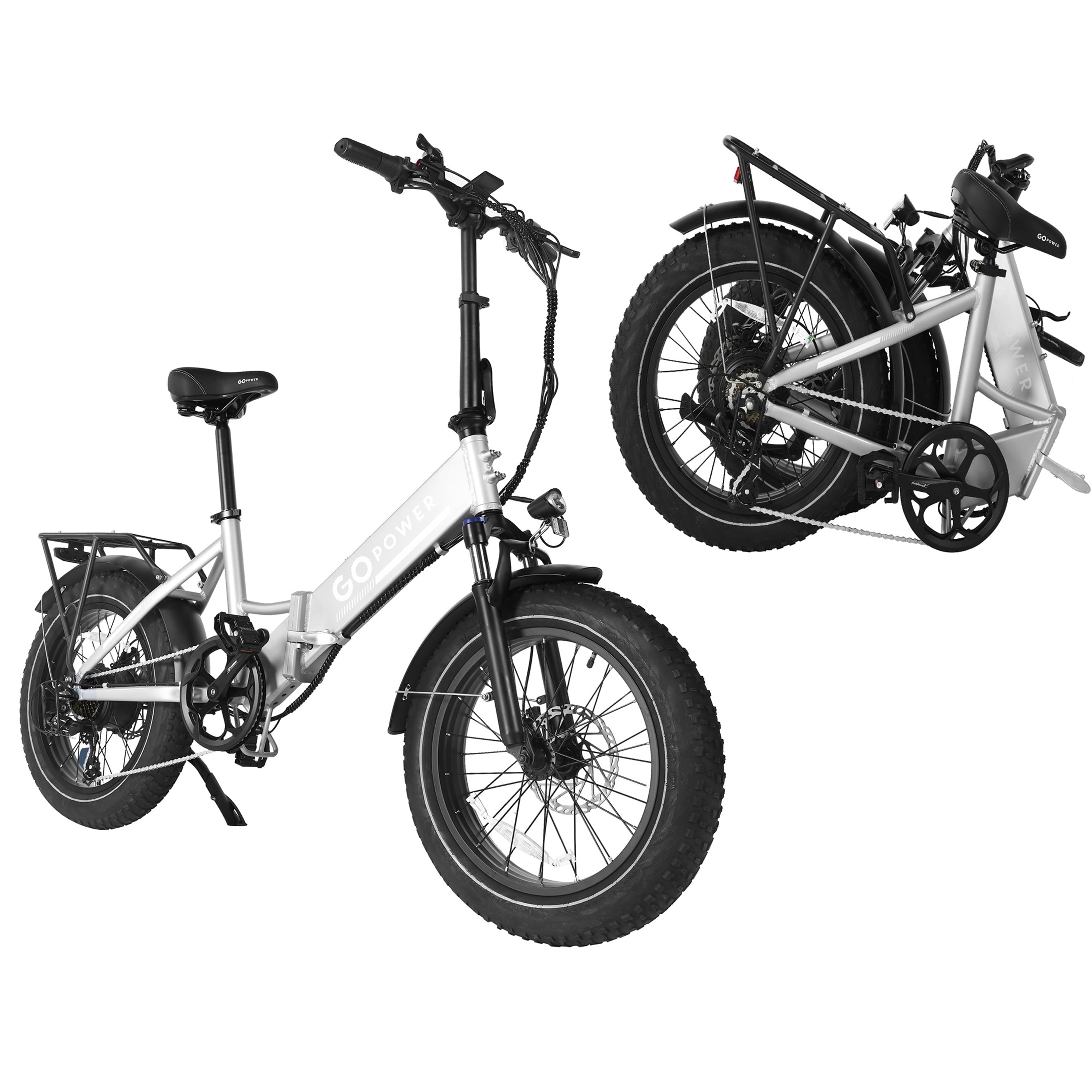 Gopowerbike Go Cruiser V2 Electric Adult Folding Ebike | 750W 48V | 50 ...