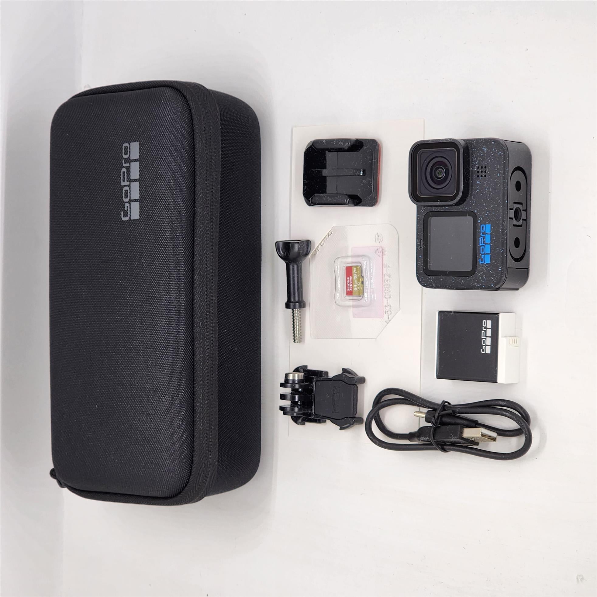 GoPro Hero 12 Action Camera Black Specialty Bundle with Enduro Battery ...