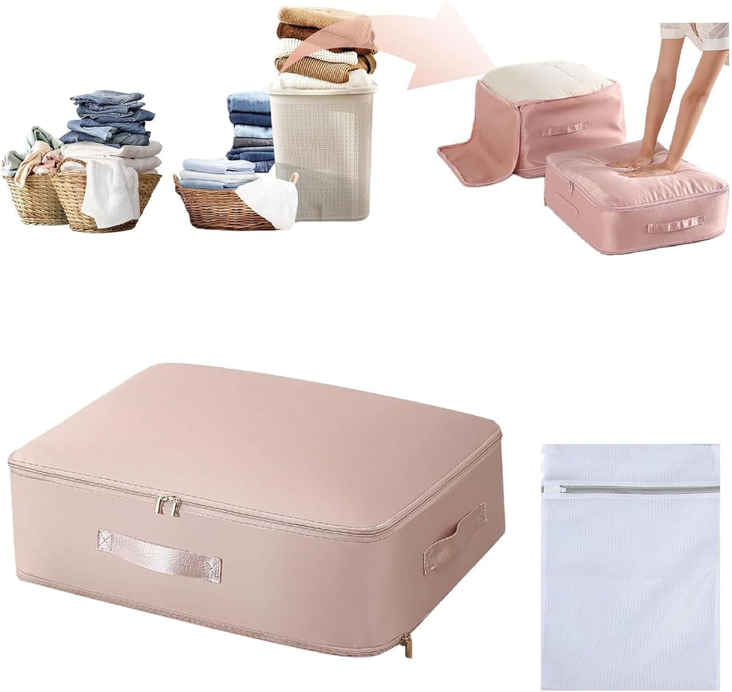 Goramblessip Compression Organizer, Ultra Space Saving Self Compression ...