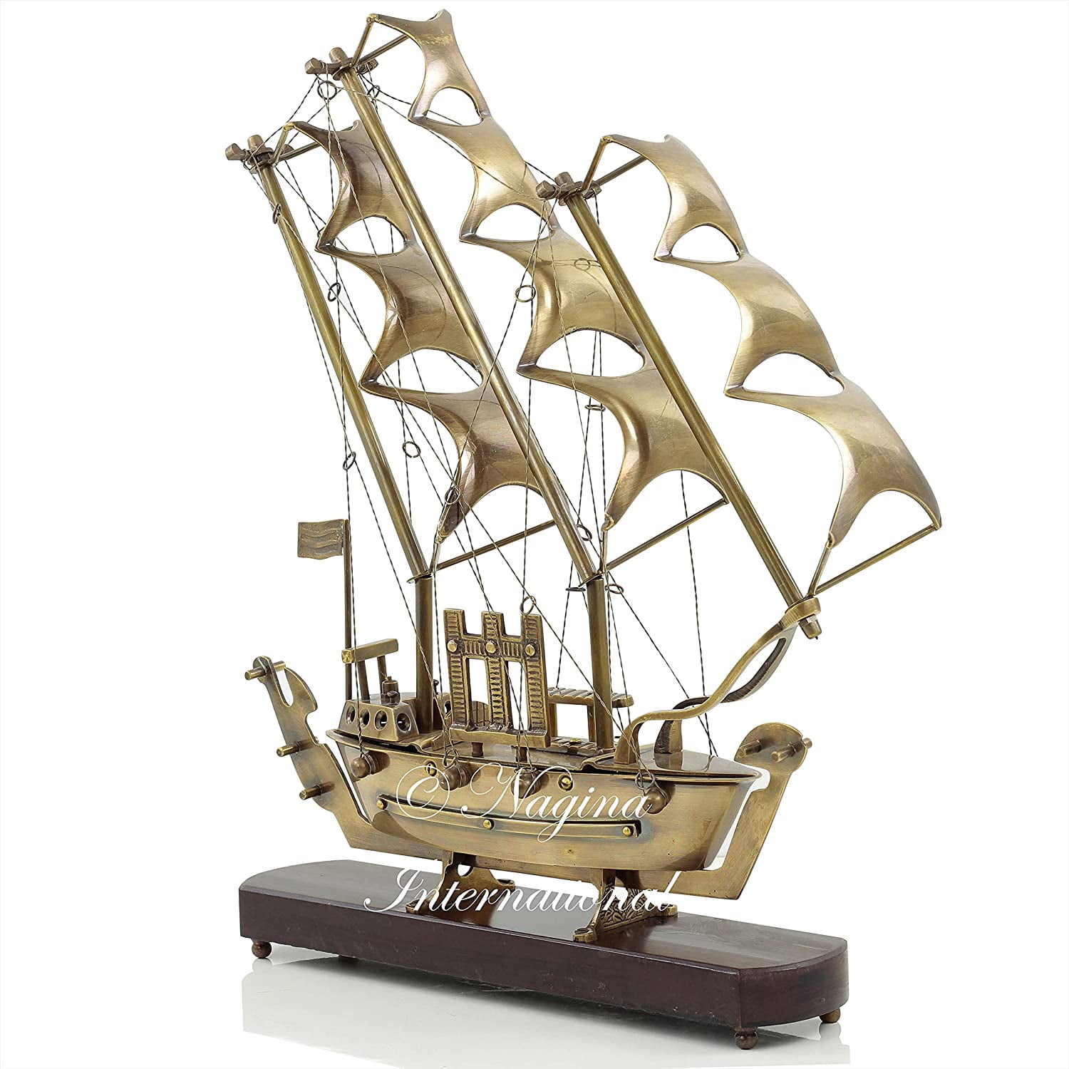 Gorch Fock Sea Ship Old Model Solid Brass Handcrafted Replica ...