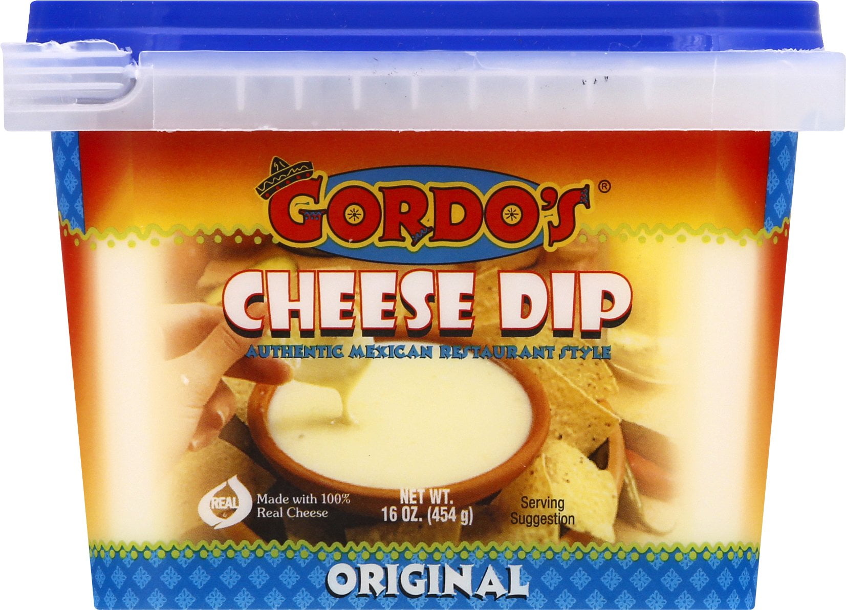 Gordo's Original Queso Cheese Dip, 16 oz, Refrigerated Dip - Walmart.com
