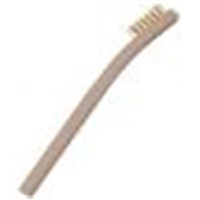 Gordon Brush 3 Row Brass Scratch Brush - Walmart.com