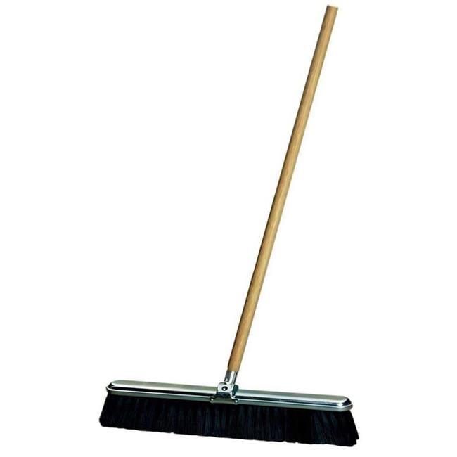 Gordon Brush Manufacturer 392413 24 in. Plastic Straight Push Broom-F ...