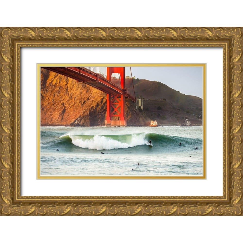 Gordon, Dave 14x11 Gold Ornate Wood Framed with Double Matting Museum ...